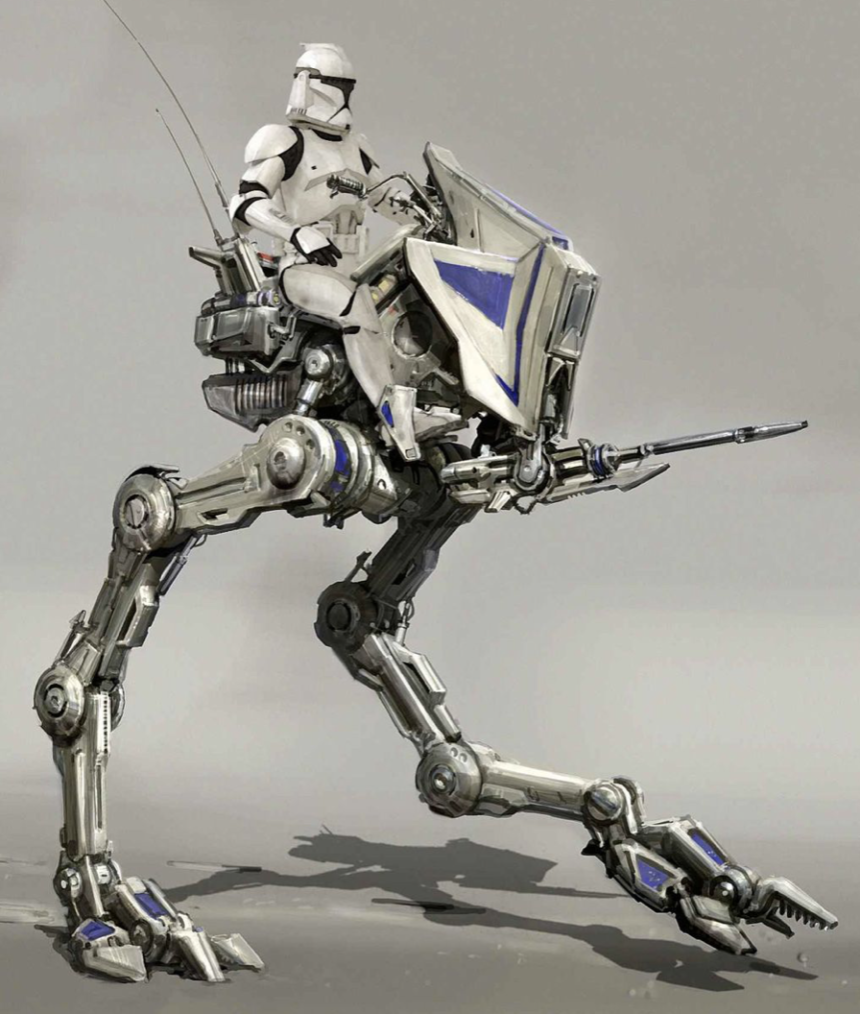 Painting Star Wars Legion AT-RT Miniature